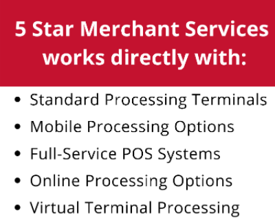 5 Star Merchant Services | IA Credit Card Processing | POS | CSB
